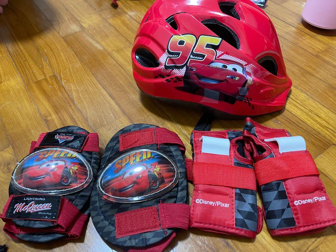 Lightning McQueen Protection Gear Set, Sports Equipment, Bicycles ...