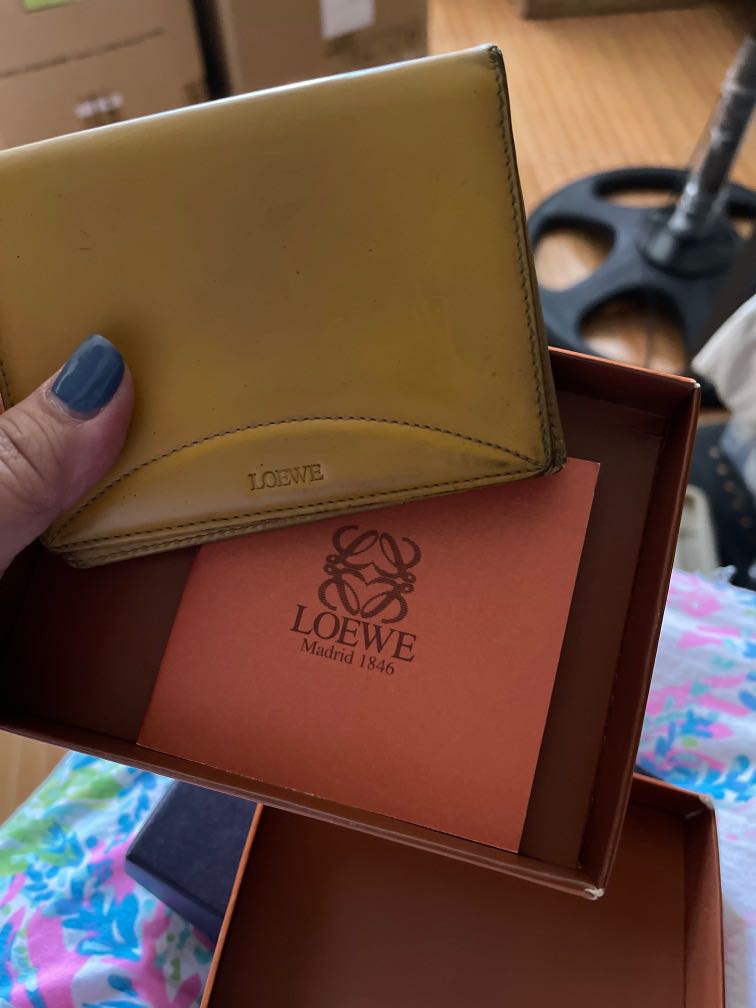 loewe card holder, Luxury, Bags & Wallets on Carousell