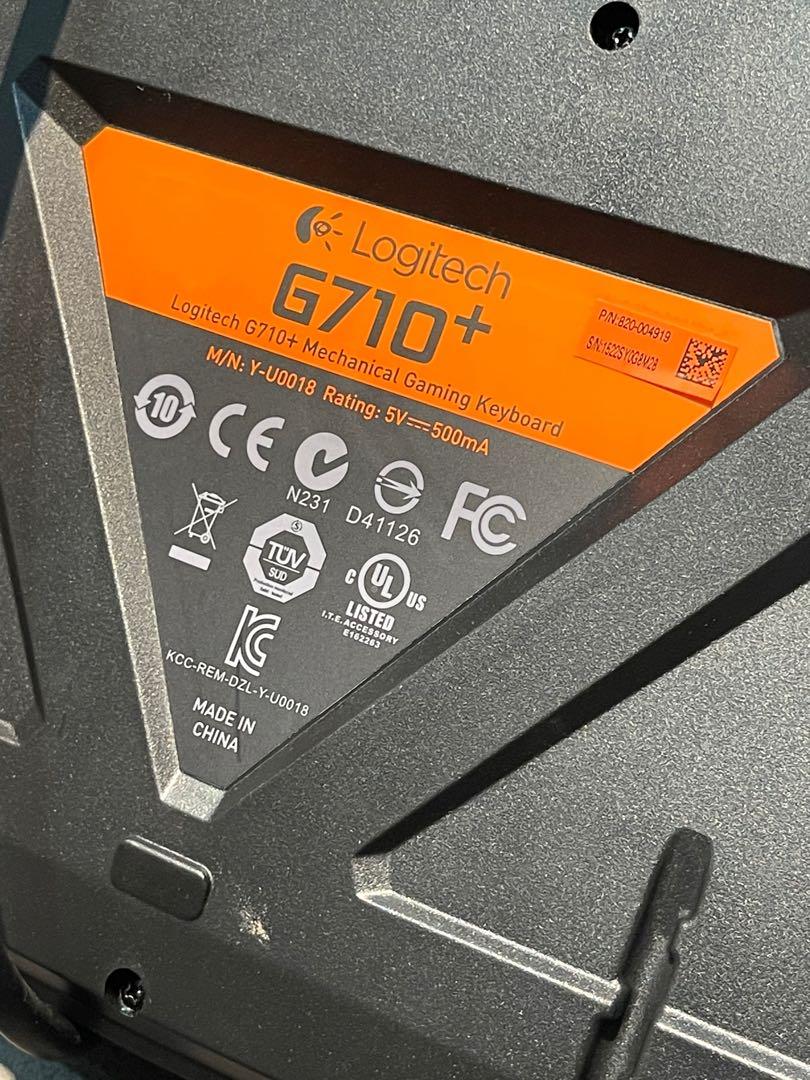 Logitech G710 Gaming Keyboard Computers And Tech Parts And Accessories Computer Keyboard On