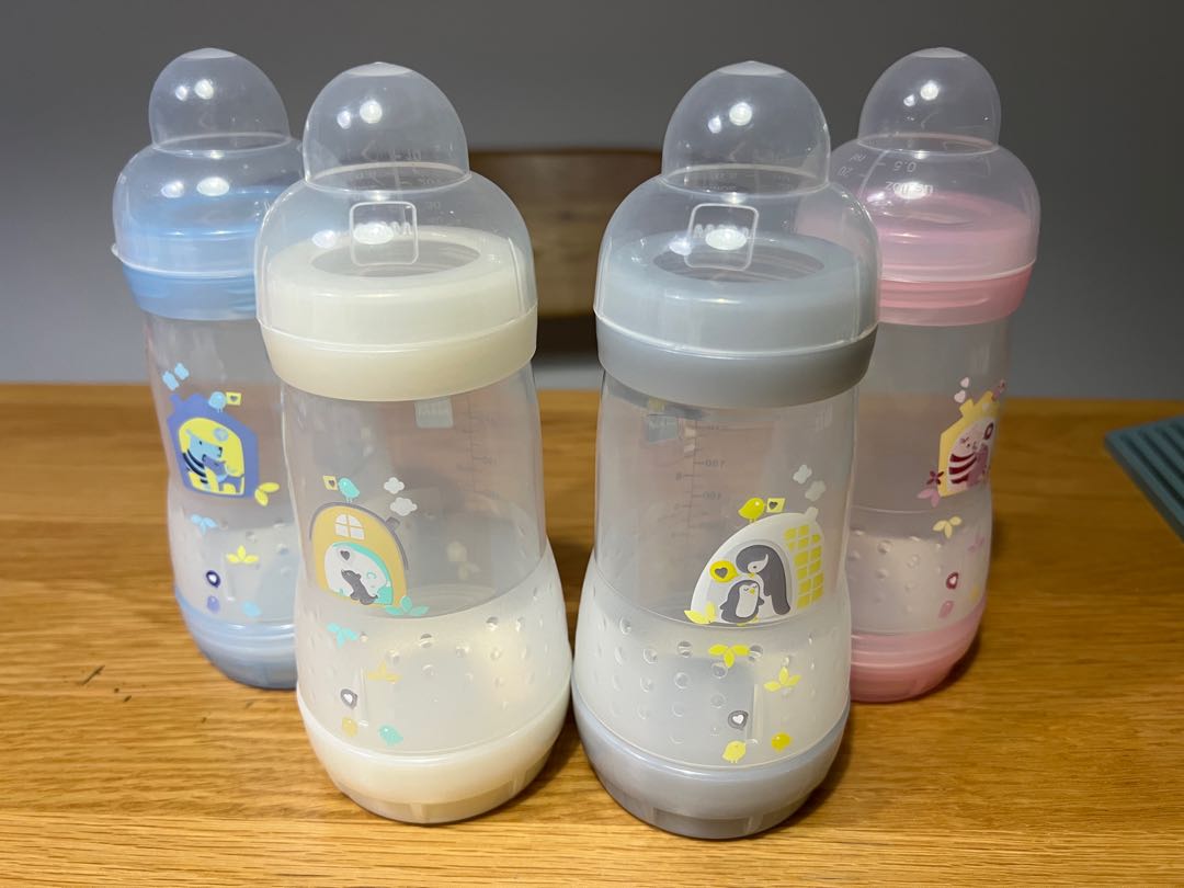 MAM Milk Bottles 260ml, Babies & Kids, Nursing & Feeding, Breastfeeding ...