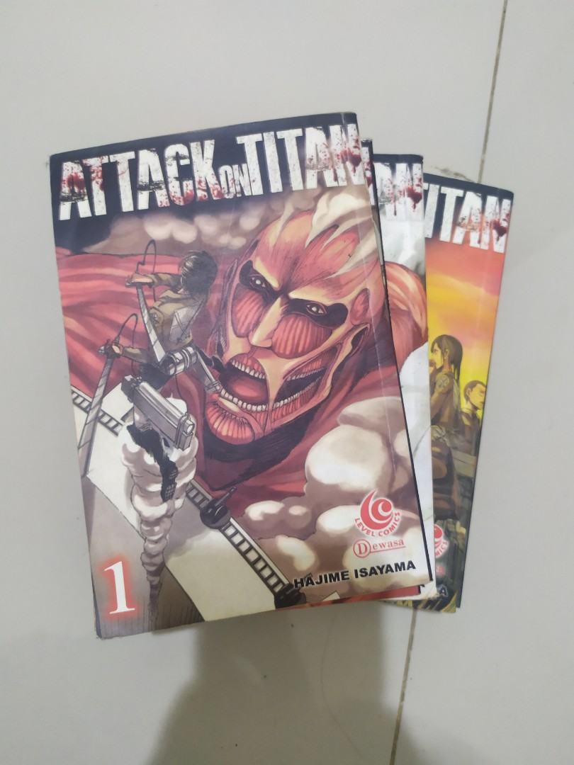 MANGA KOMIK ATTACK ON TITAN / SINGEKI NO KYOJIN 1-8, Buku & Alat Tulis ... MANGA KOMIK ATTACK ON TITAN / SINGEKI NO KYOJIN 1-8, Buku & Alat Tulis ...