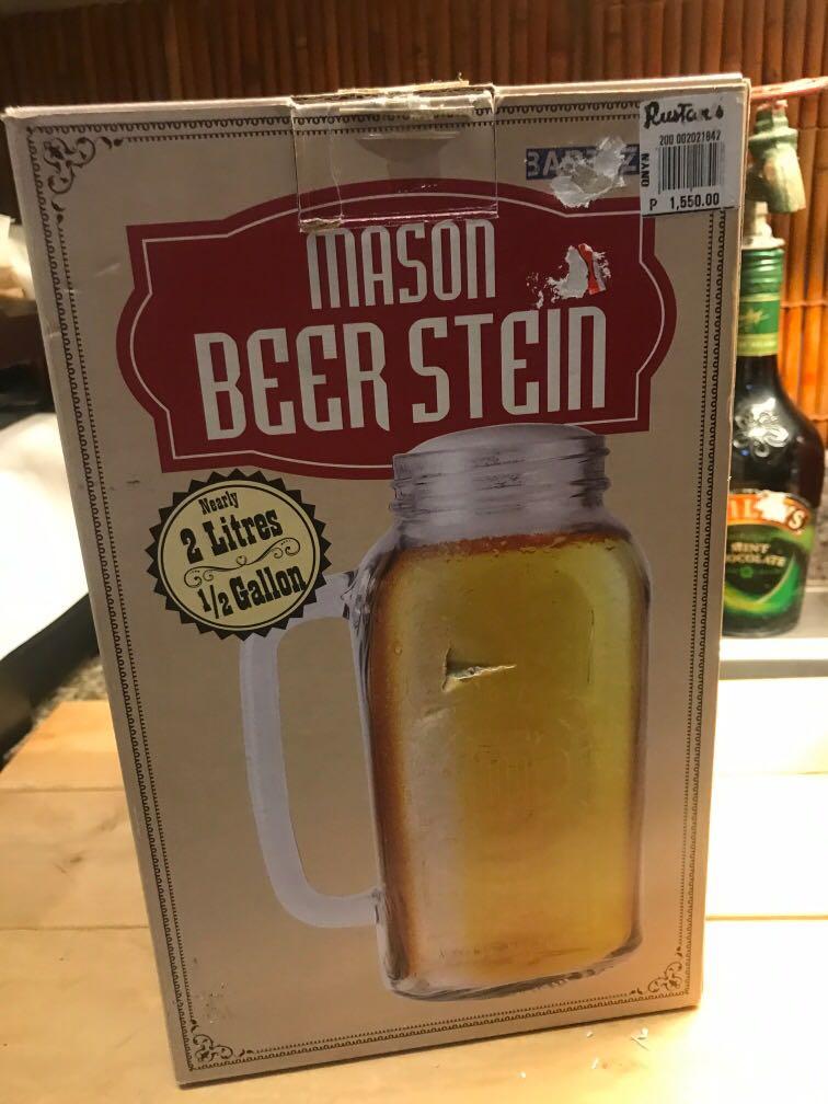 Mason Beer Stein, Furniture & Home Living, Kitchenware & Tableware ...