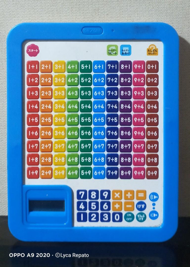 Math Tablet, Hobbies & Toys, Toys & Games on Carousell