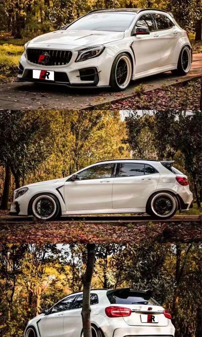 Mercedes Benz X156 GLA45 wide bodykit, Car Accessories, Accessories on ...