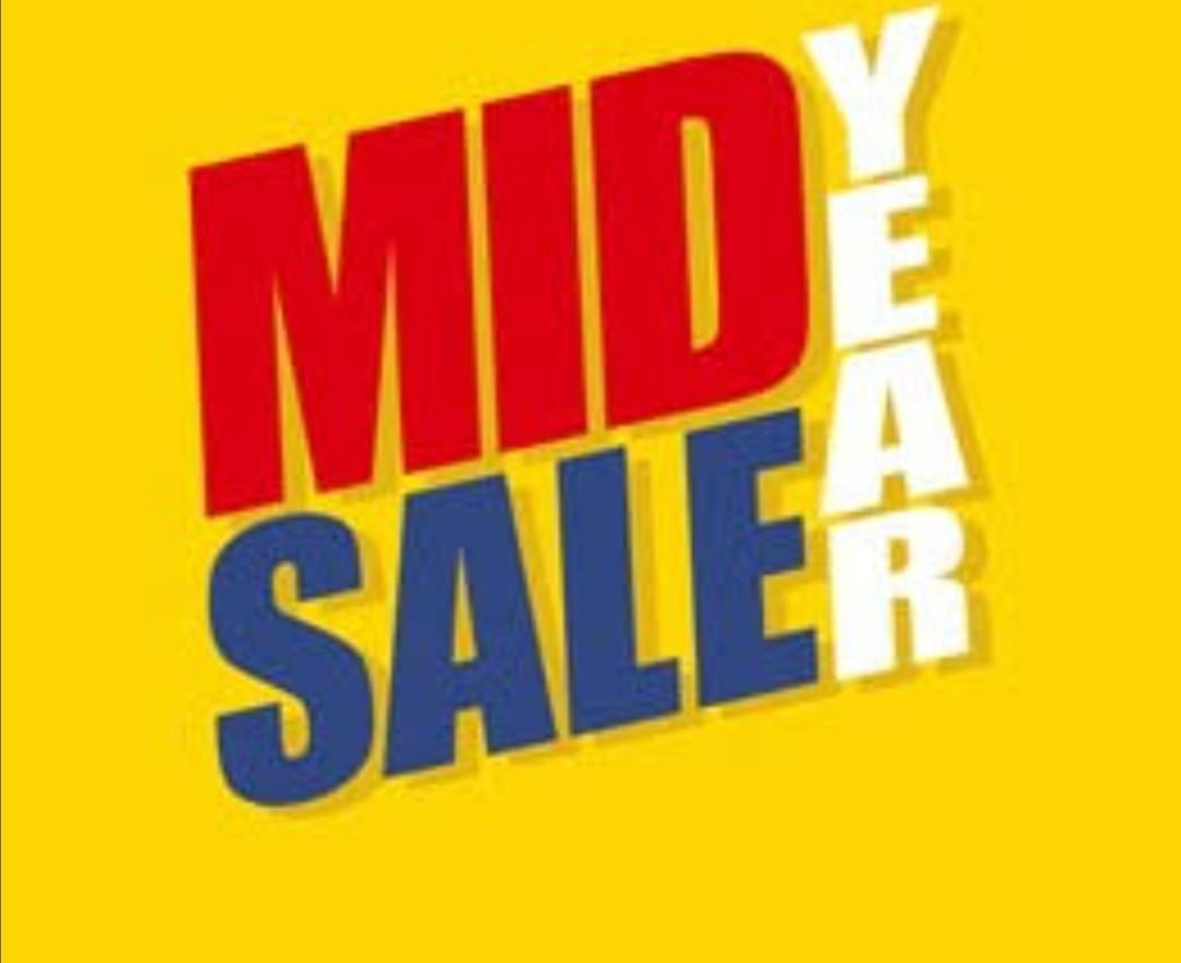 Mid year Sale on all items, Announcements on Carousell