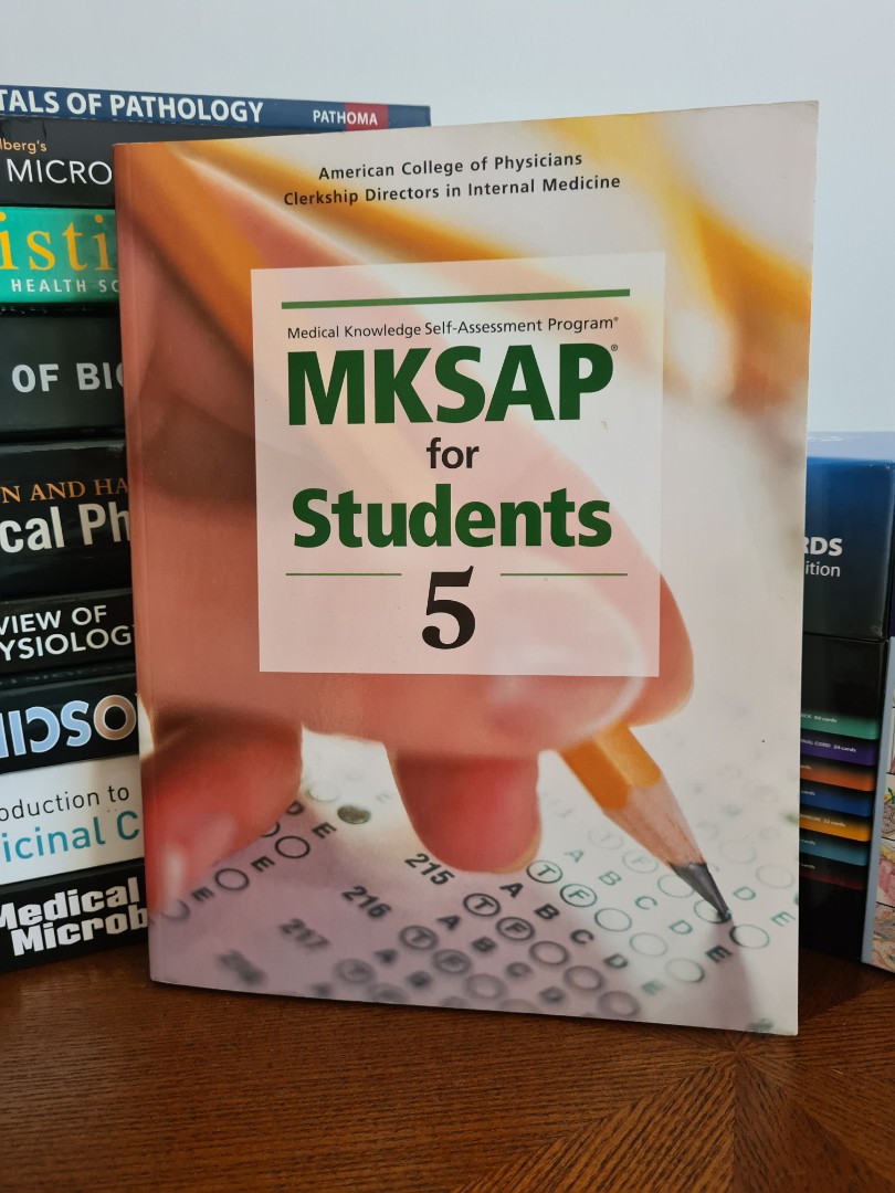 MKSAP (MEDICAL KNOWLEDGE SELF ASSESSMENT PROGRAM) FOR STUDENTS 5 ...