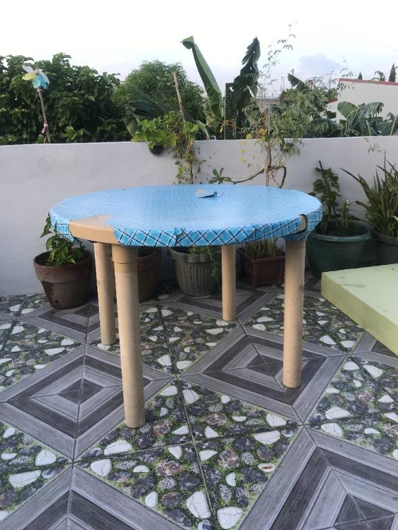 Monoblock Table 42 inches, Furniture & Home Living, Outdoor Furniture ...