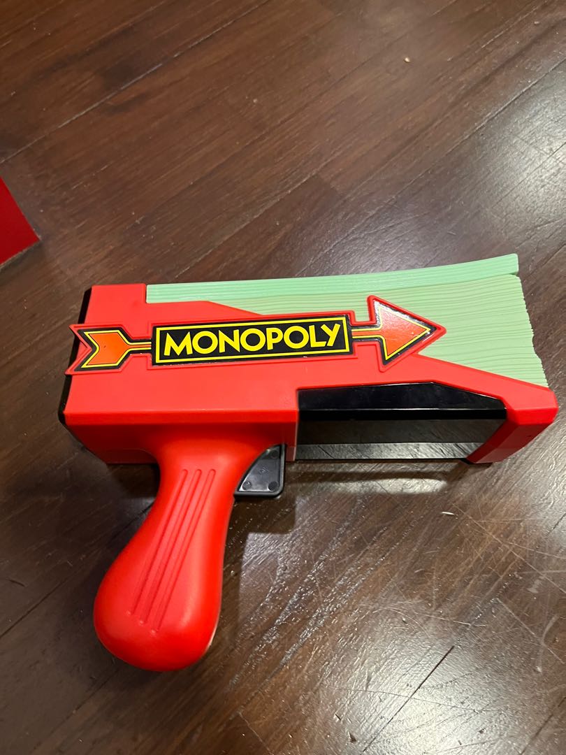 Monopoly gun, shoots out money! (Mega Declutter clearance sale ...