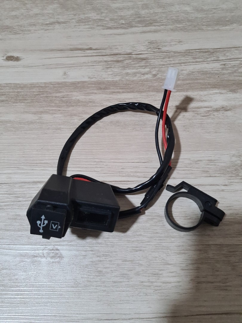 Motorcycle USB Port, Motorcycles, Motorcycle Accessories on Carousell