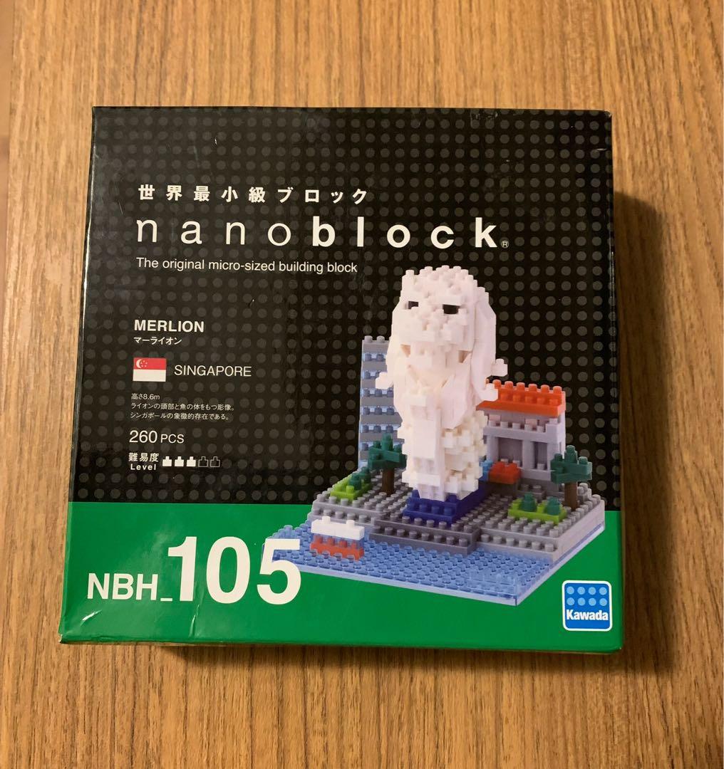 Nanoblock Merlion NBH 105, Hobbies & Toys, Toys & Games on Carousell