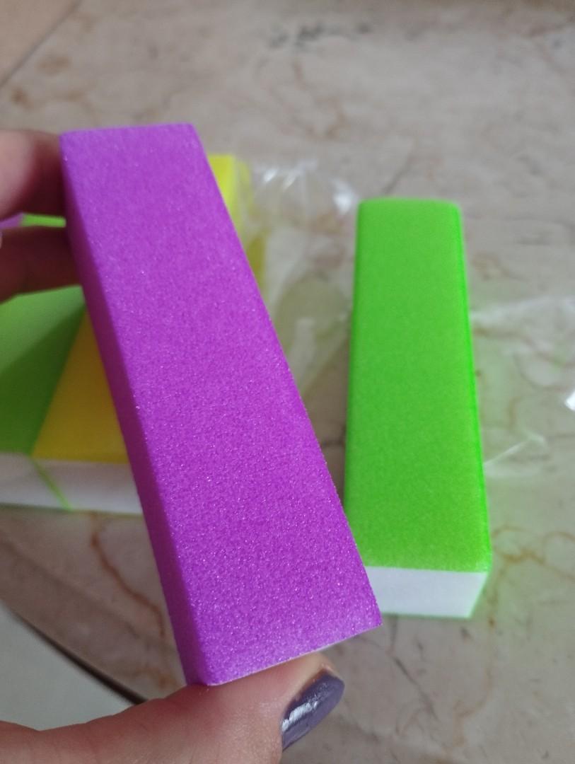 Neon Buffer, 6 pcs, Beauty & Personal Care, Hands & Nails on Carousell