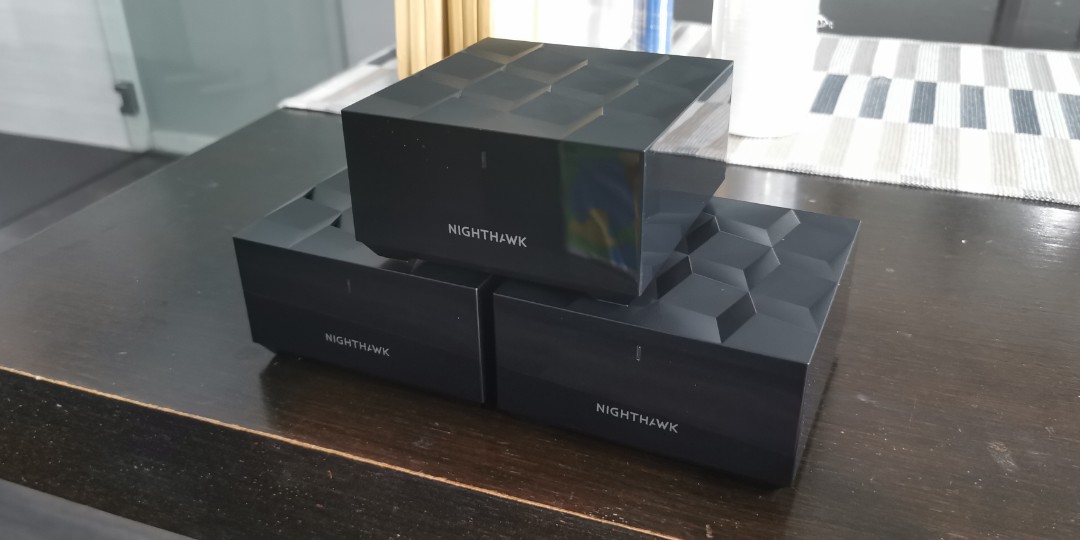 Netgear Nighthawk Mesh Router + 2 Satellites, Computers & Tech, Office ...