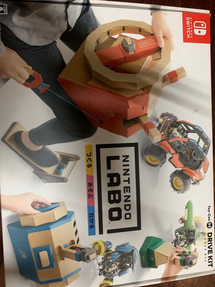 Nintendo Labo Drive Kit, Video Gaming, Video Games, Nintendo on Carousell