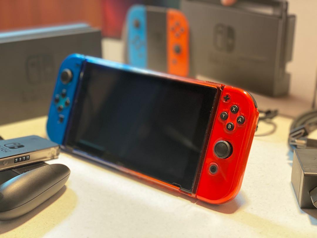 Nintendo Switch Complete Set, Video Gaming, Video Game Consoles ...