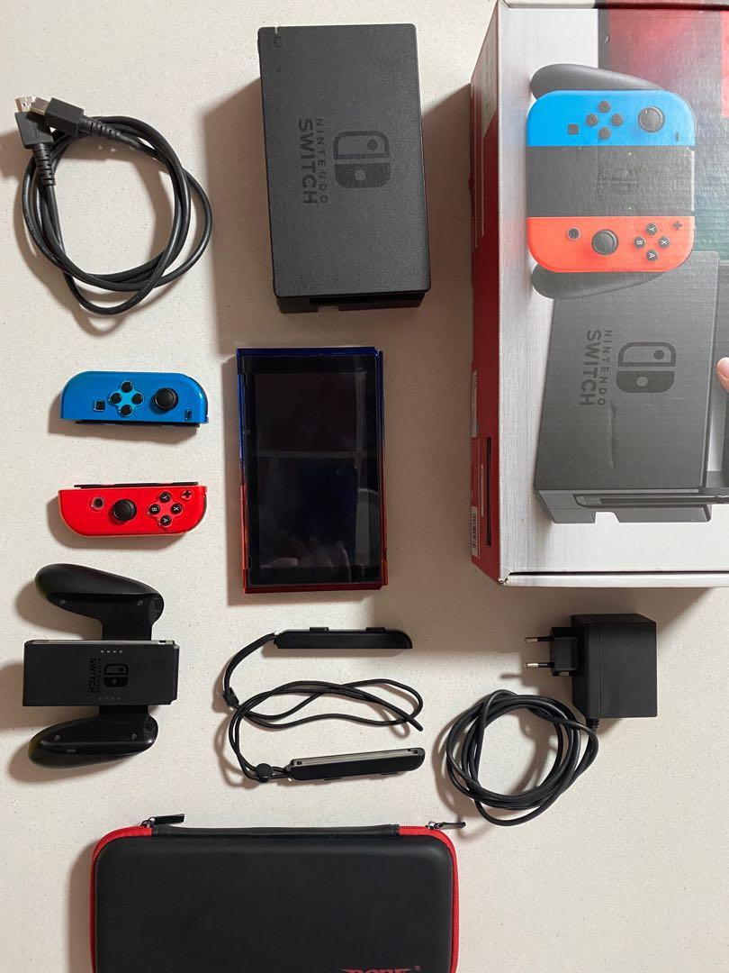 Nintendo Switch Complete Set, Video Gaming, Video Game Consoles ...