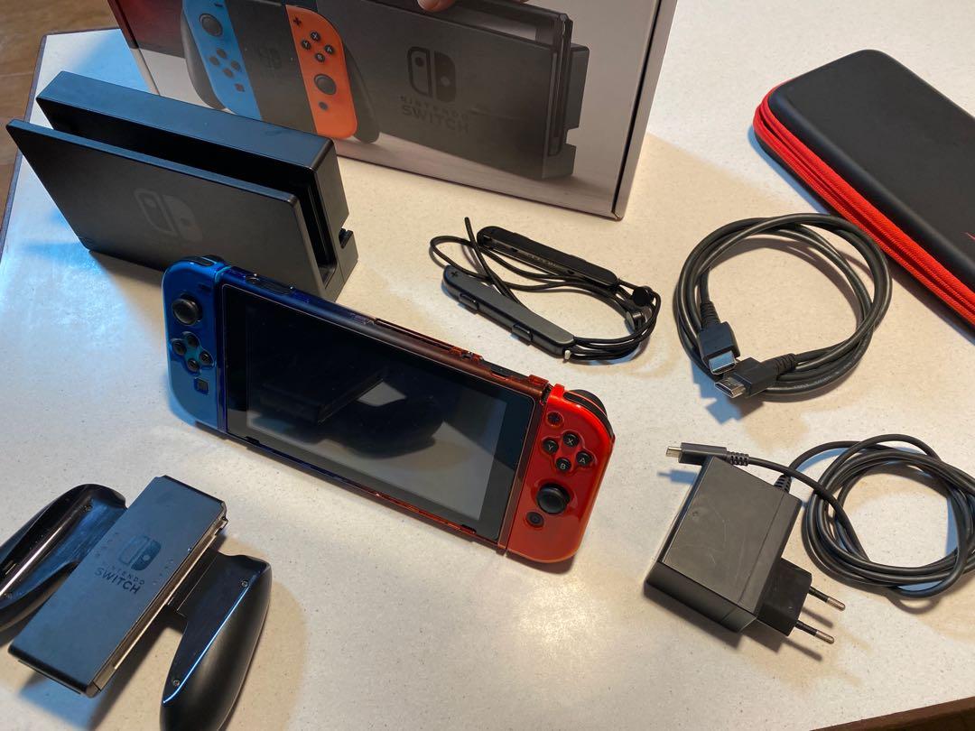 Nintendo Switch Complete Set, Video Gaming, Video Game Consoles ...