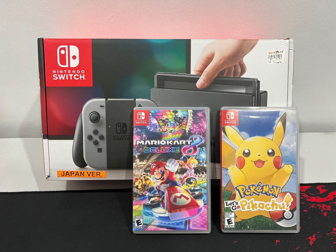 Nintendo Switch Japan Ver, Video Gaming, Video Game Consoles, Nintendo ...