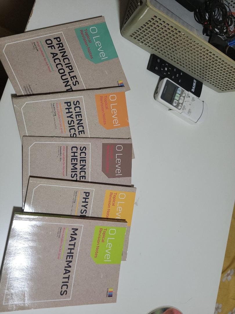 O LEVEL REVISION NOTES FOR FREE, Hobbies & Toys, Books & Magazines ...