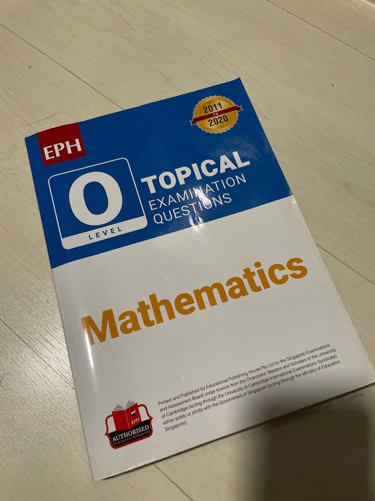 O Levels Maths Topical 10 Years Series., Hobbies & Toys, Books ...