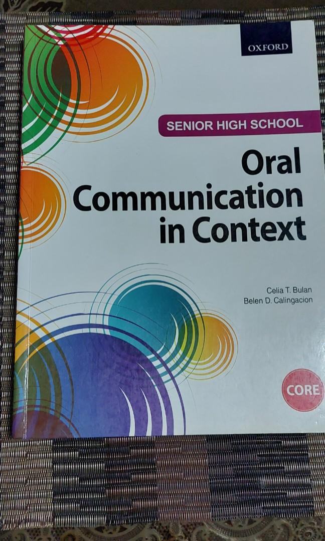 Oral Communication book, Hobbies & Toys, Books & Magazines, Textbooks ...