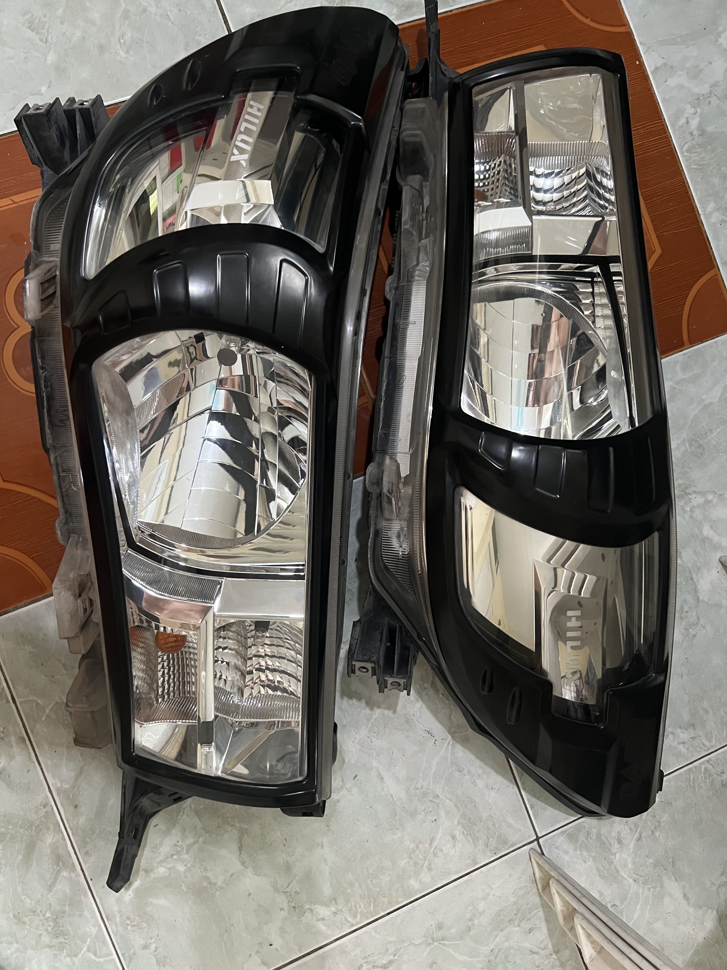 original toyota hilux revo headlight pair on Carousell