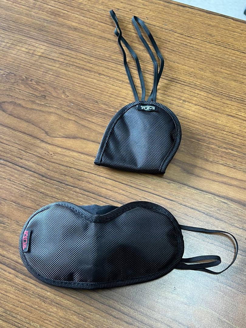 Original Tumi Sleep Mask, Men's Fashion, Tops & Sets, Sleep and ...