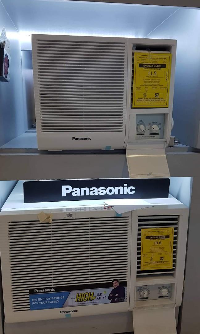 Panasonic Window Type Aircon, TV & Home Appliances, Air Conditioning ...