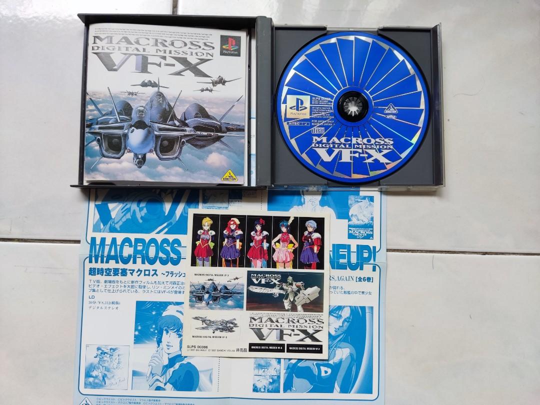 playstation, ps1, Macross digital mission VF-X, Video Gaming, Video Games, PlayStation on Carousell
