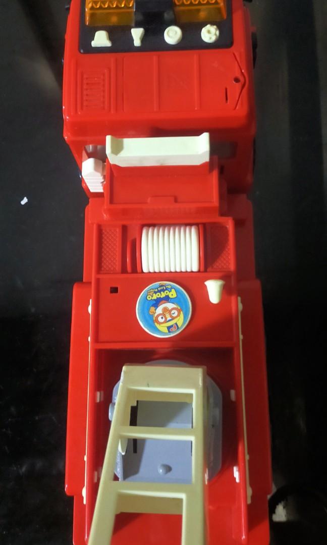 Pororo Fire Truck, Hobbies & Toys, Toys & Games on Carousell