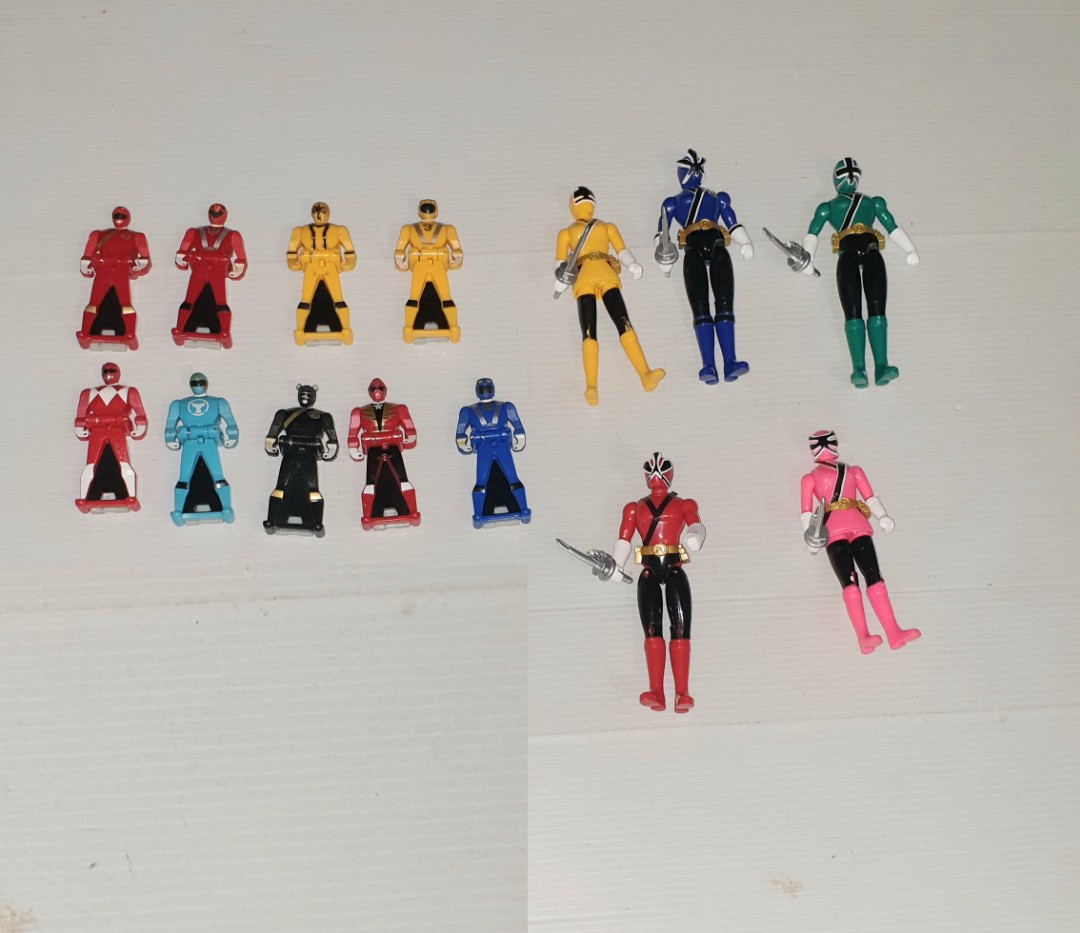 power rangers key figures lot, Hobbies & Toys, Toys & Games on Carousell