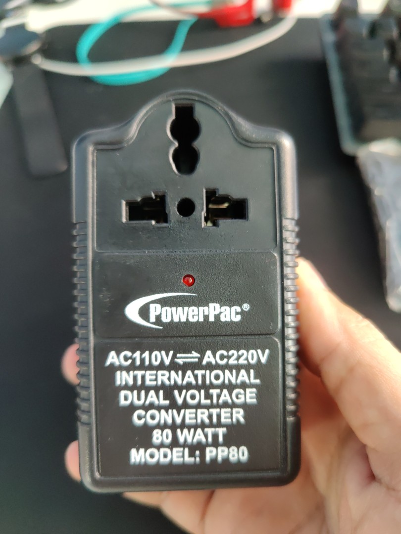 PowerPac Step Up Down Adapter, TV & Home Appliances, Electrical ...