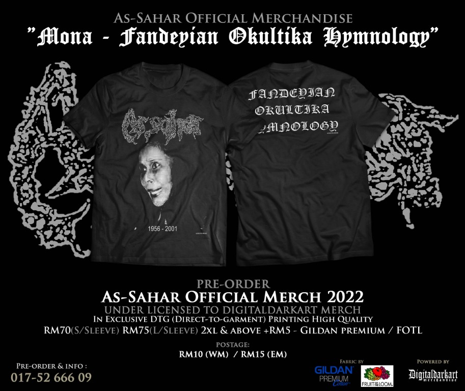 [PRE-ORDER] AS SAHAR OFFICIAL MERCHANDISE "MONA - FANDEYIAN OKULTIKA ...