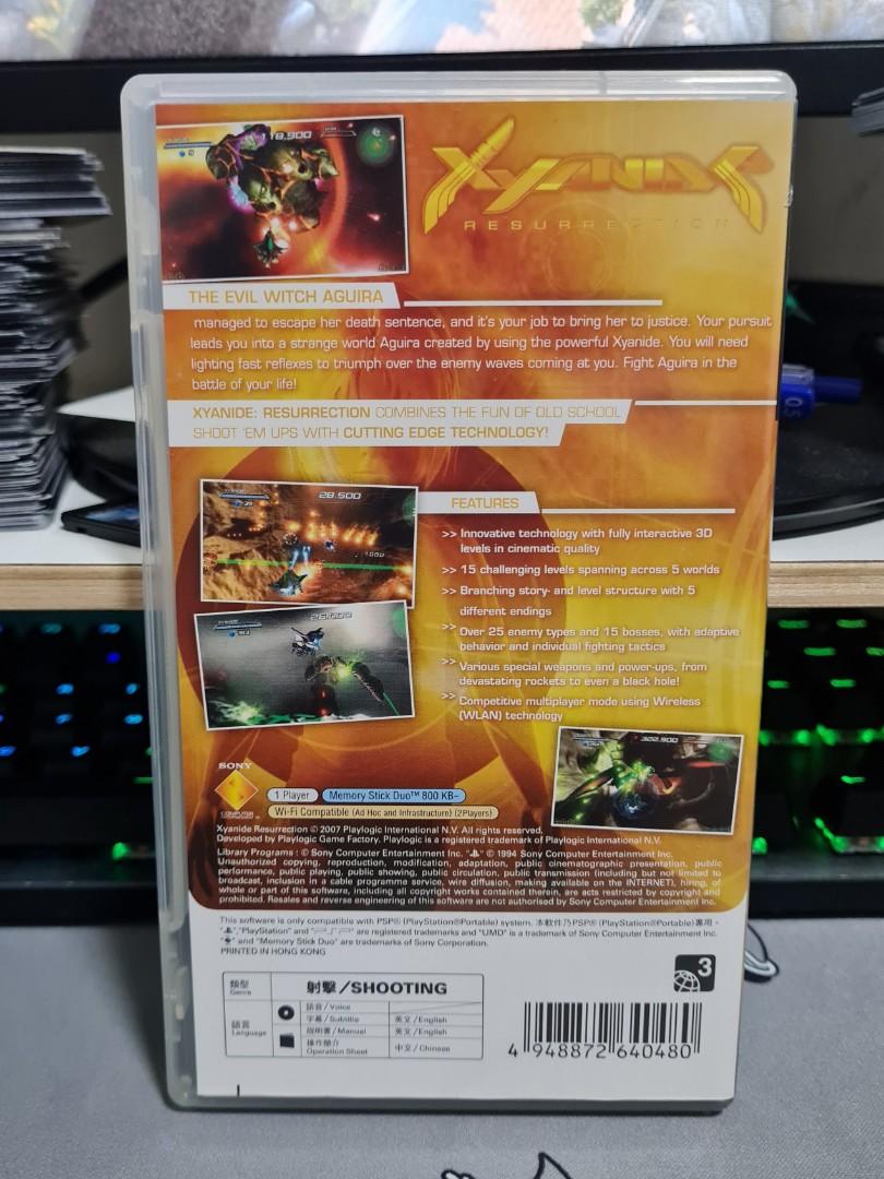 [Pre-Owned] PSP Xyanide Resurrection Box & Manual Only, Video Gaming ...