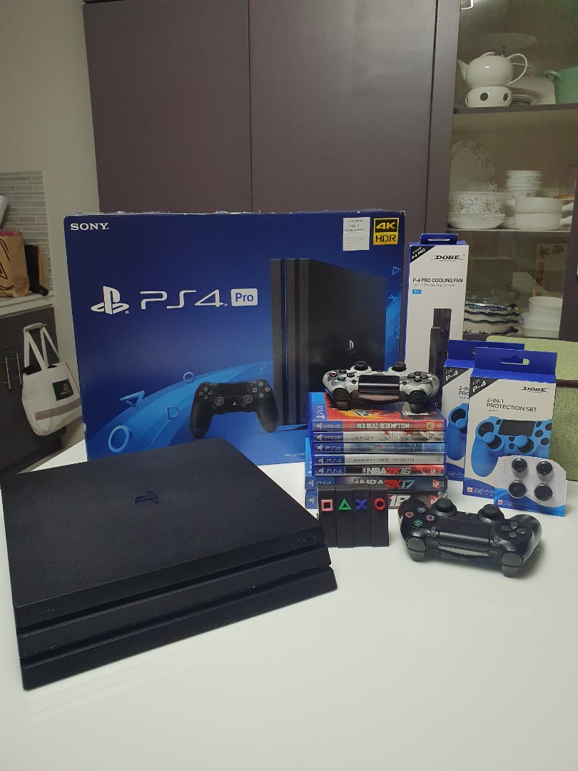 PS4 PRO 4K HDR 1TB, Video Gaming, Video Game Consoles, PlayStation on ...
