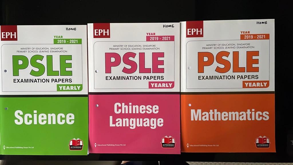 PSLE 2019 2021 past year papers book, Hobbies & Toys, Books & Magazines ...