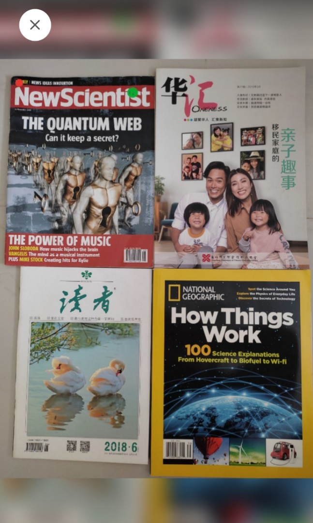 Random magazines, Hobbies & Toys, Books & Magazines, Magazines on Carousell