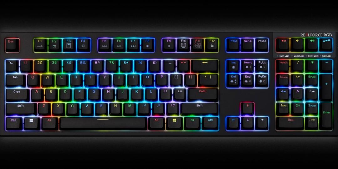 Realforce RGB TKL Modded: 205G0, kilmat, silencing rings, Computers ...