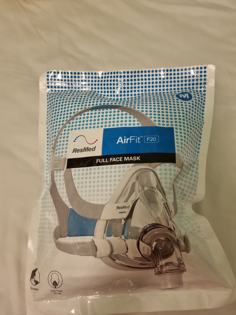 Resmed Full Face Mask, Health & Nutrition, Face Masks & Face Shields on ...