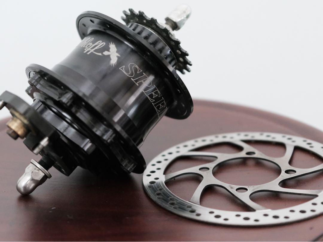 Rohloff bicycle disc hub for touring and Bikepacking adventure riding ...