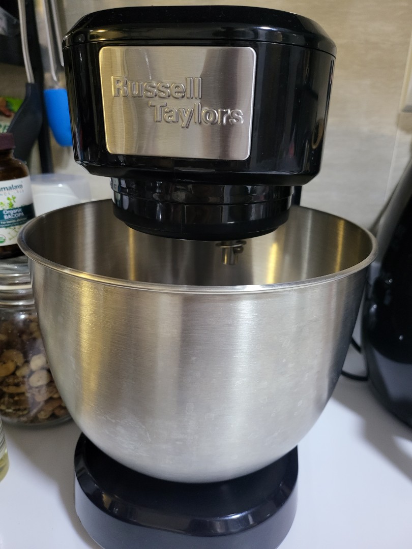 Russell Taylors 1000W 5L Stand Mixer SM-1000 Cake Kitchen Blender, TV ...