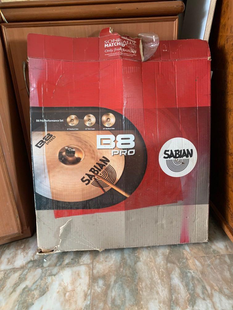 Sabian B8 Pro Hi Hat Set, Hobbies & Toys, Music & Media, Musical ...