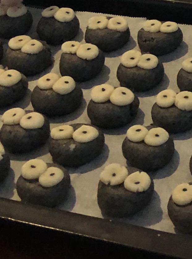 Sesame Totorro Dust Ball / Monster Cookies, Food & Drinks, Homemade ...
