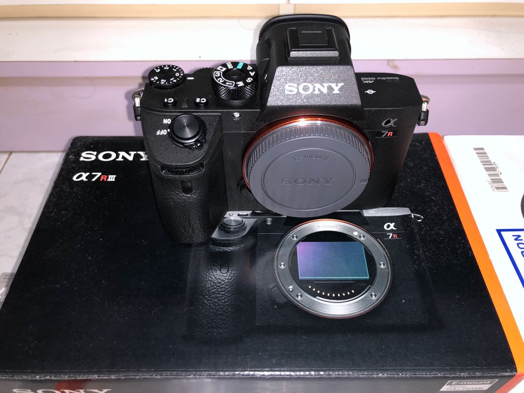 Sony A7RM3A new version with Tamron 20mm, Photography, Cameras on Carousell
