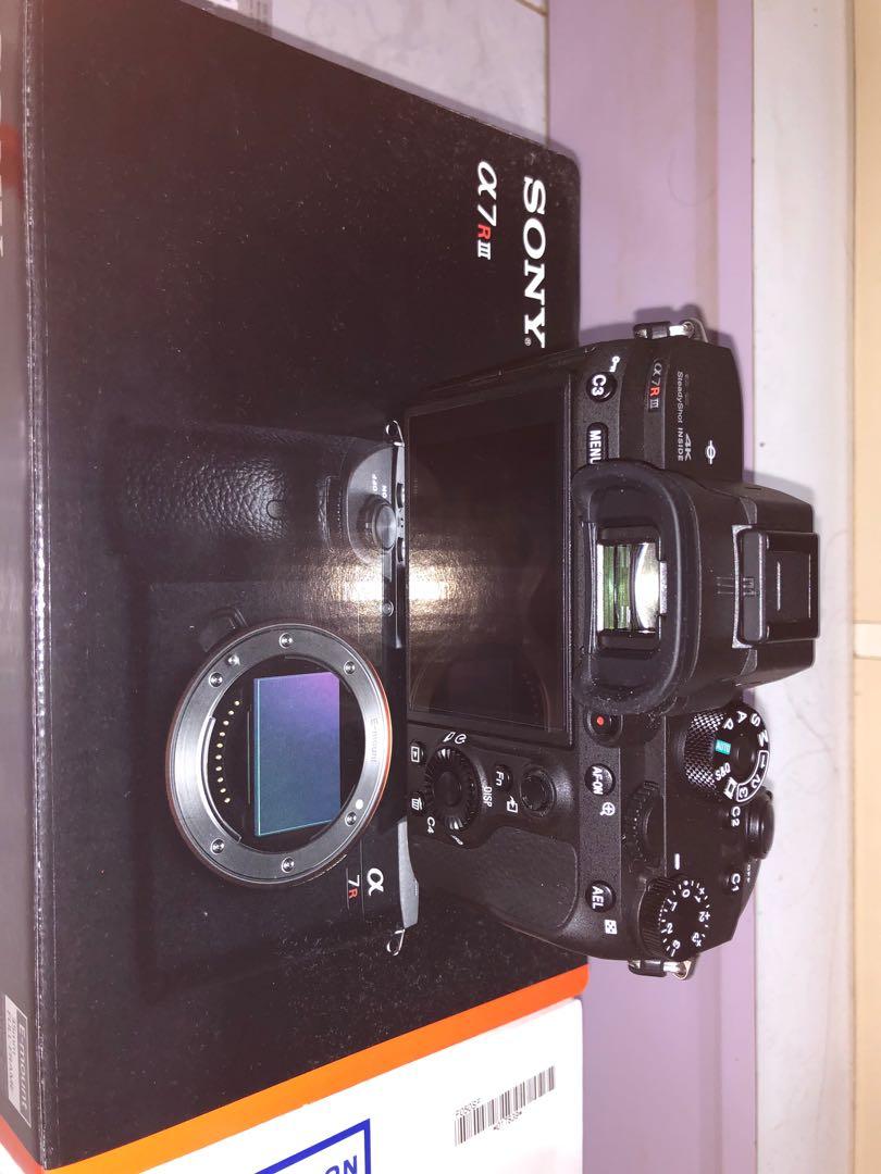 Sony A7RM3A new version with Tamron 20mm, Photography, Cameras on Carousell