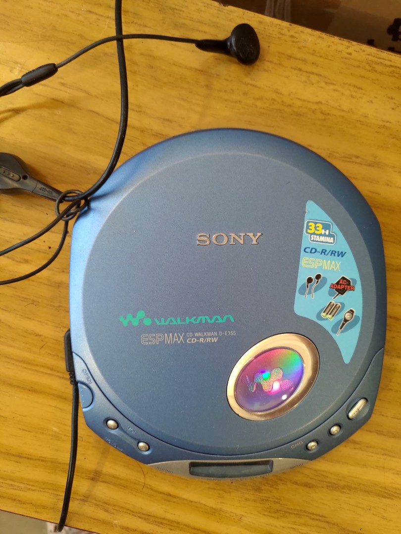Sony CD walkman, 音響器材, 音樂播放裝置 MP3及CD Player - Carousell
