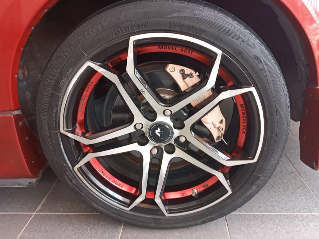 Sport rim 17", Auto Accessories on Carousell