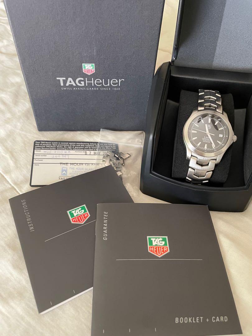 Tag Heuer Link Automatic Chronometer 39mm Complete set, Luxury, Watches ...