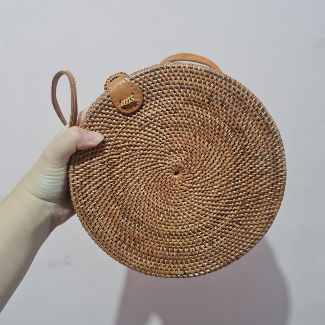 Tas rotan bali 3 warna, Desain & Kerajinan Tangan, Barang & Aksesoris ...