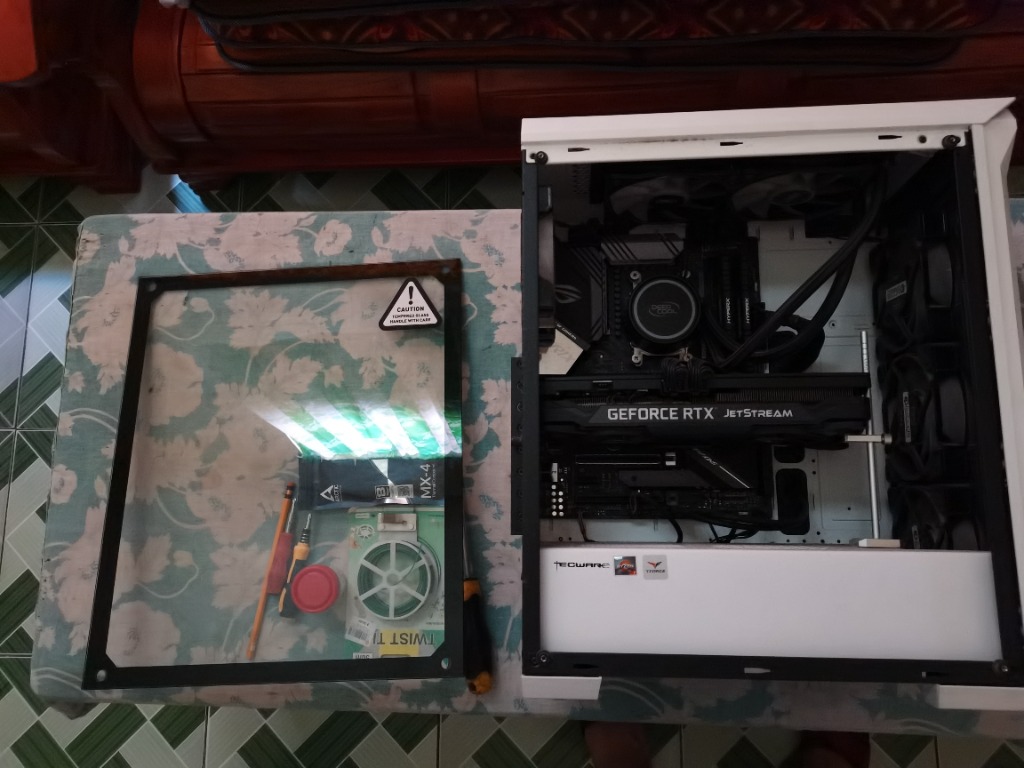 Tecware Alpha ATX and Deepcool Gammaxx L240 v2 RGB, Computers & Tech ...
