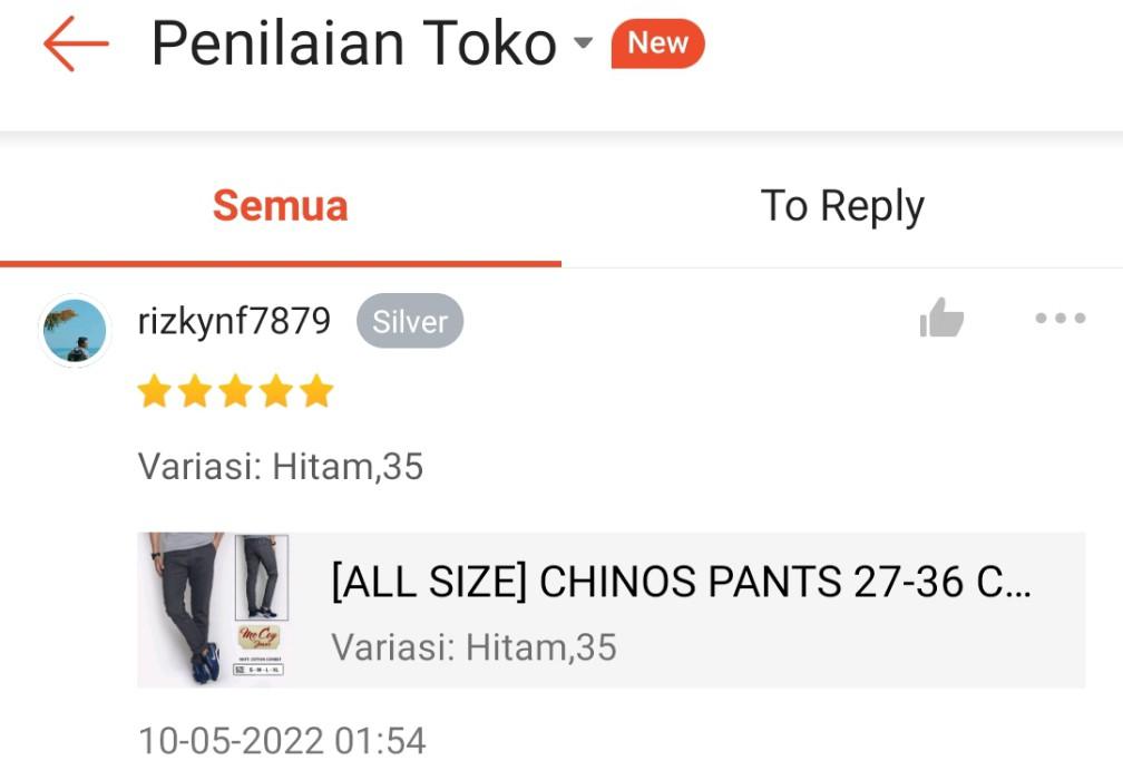 testimoni dari shopee, Olshop Fashion, Olshop Pria di Carousell